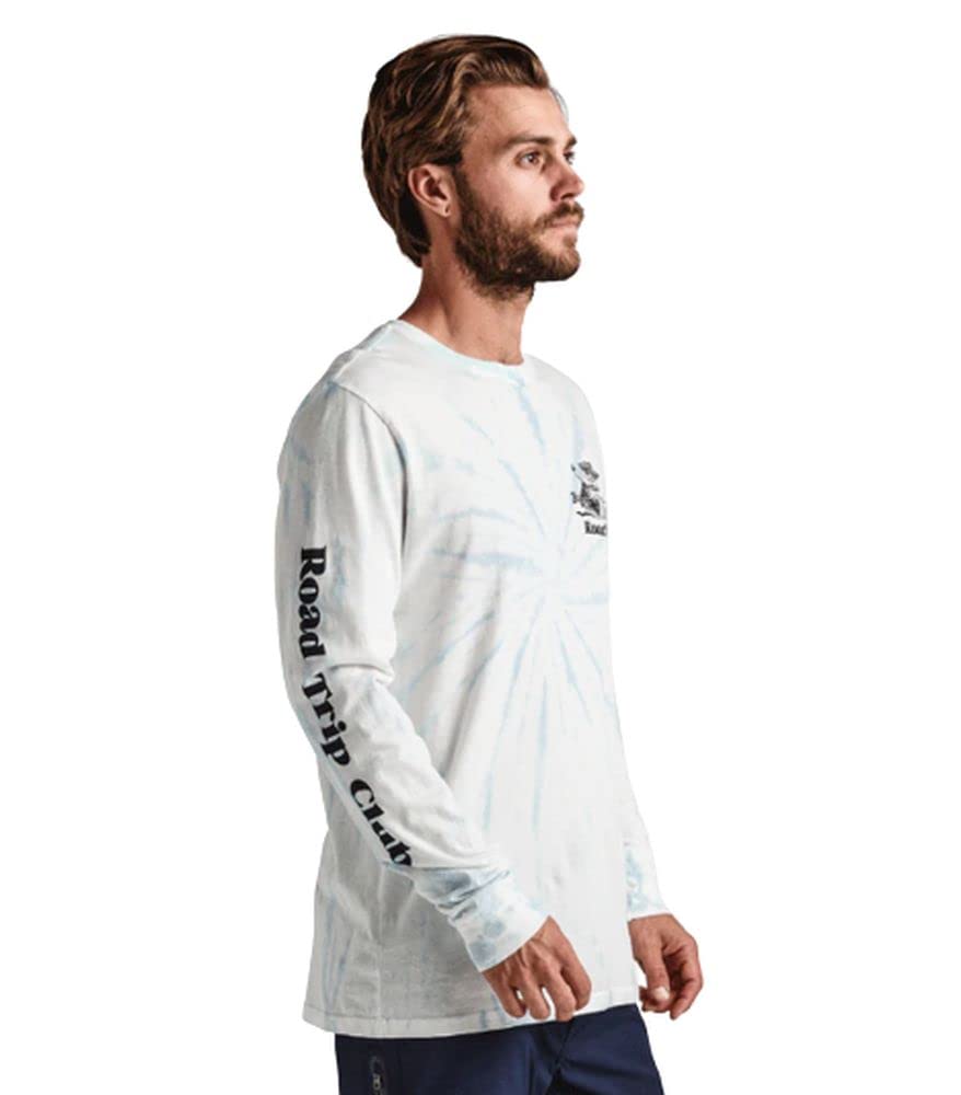 Roark Road Tripper Long Sleeve Premium Tee, Dusty Yellow, Medium