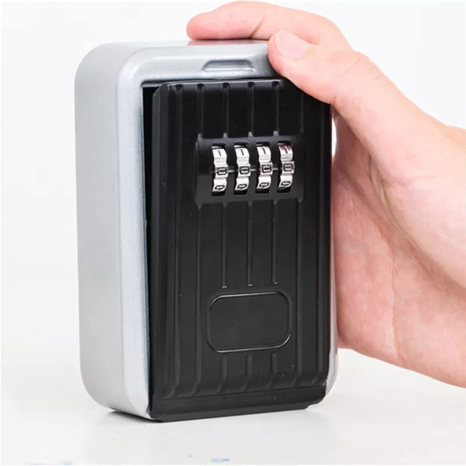 RORUN Small Safe Wall-Mounted Key Storage Secret Box Organizer 4-Digit Password Safety Lock keyless Home Office Safe Deposit Box