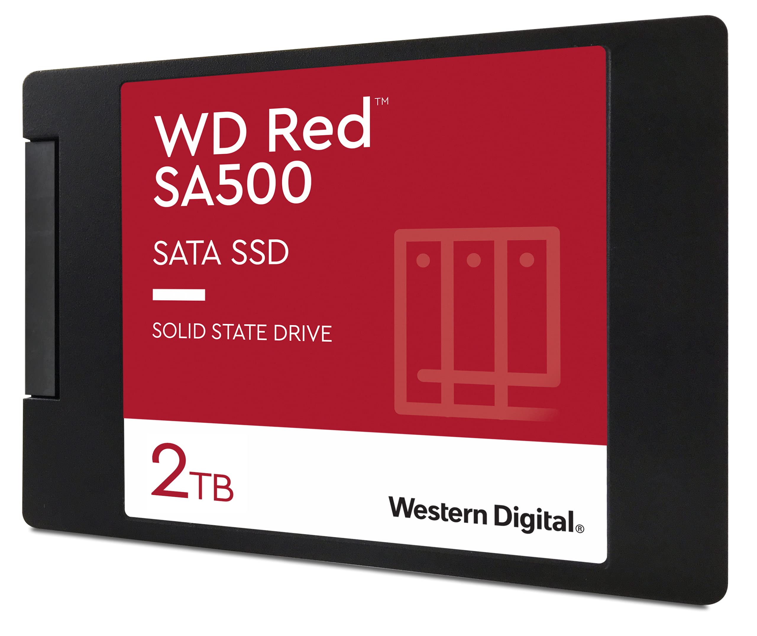 Western Digital Red SA500 NAS SSD Bundle - 2TB and 500GB | WD Red SA500 SATA SSDs