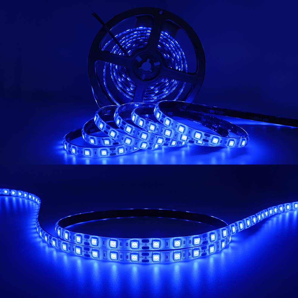 Obcursco Pontoon LED Light Strip, Waterproof Marine LED Light Boat Interior Light Boat Deck Light for Night Fishing. Ideal for Pontoon and Fishing Boat (Blue)