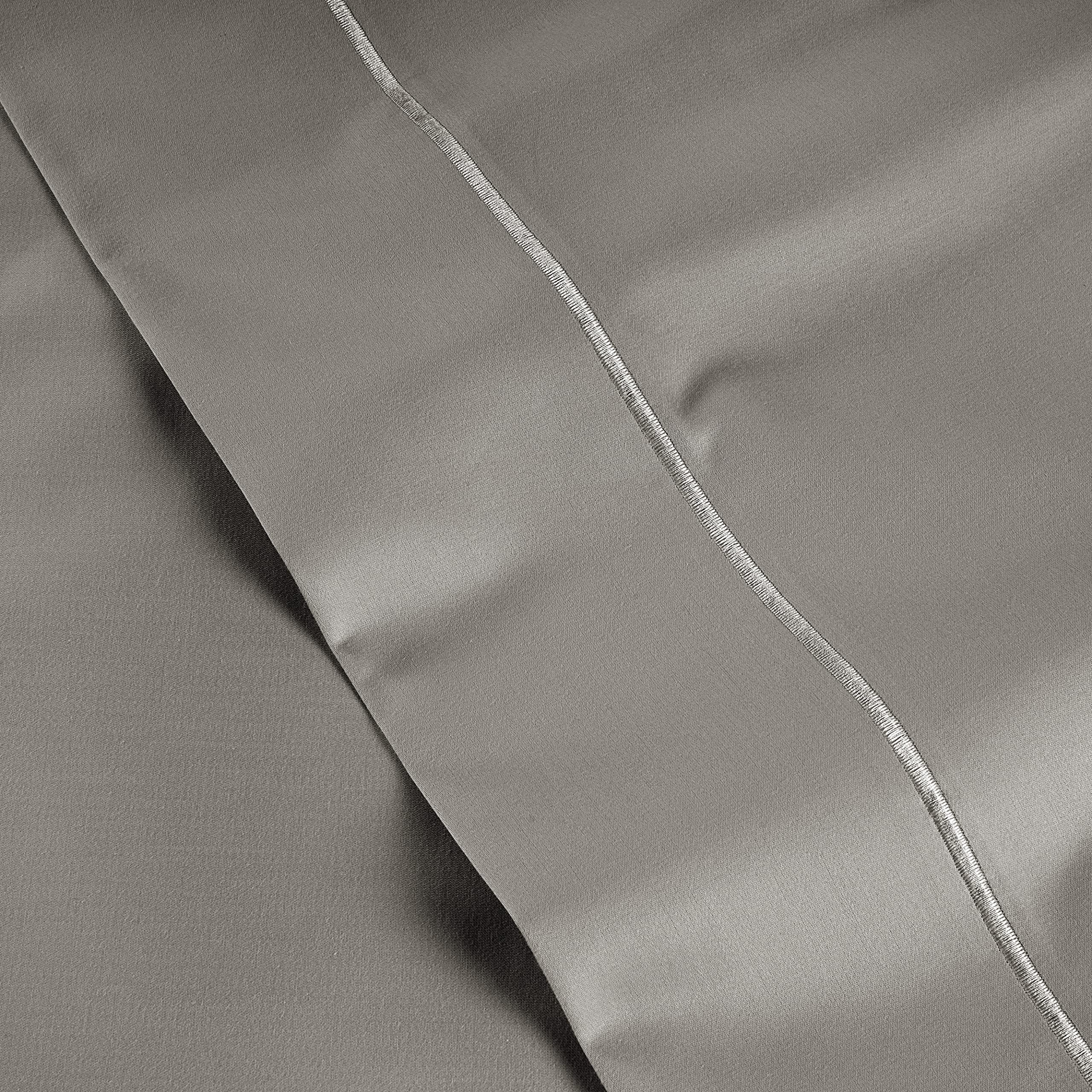 LANE LINEN 100% Egyptian Cotton Queen Sheet Set (4 Pc) - 1000 Thread Count - Sateen Weave – Luxury Hotel Bedding – Ultra Soft Queen Size Sheets Set – Bed Sheets with 16” Deep Pocket – Charcoal