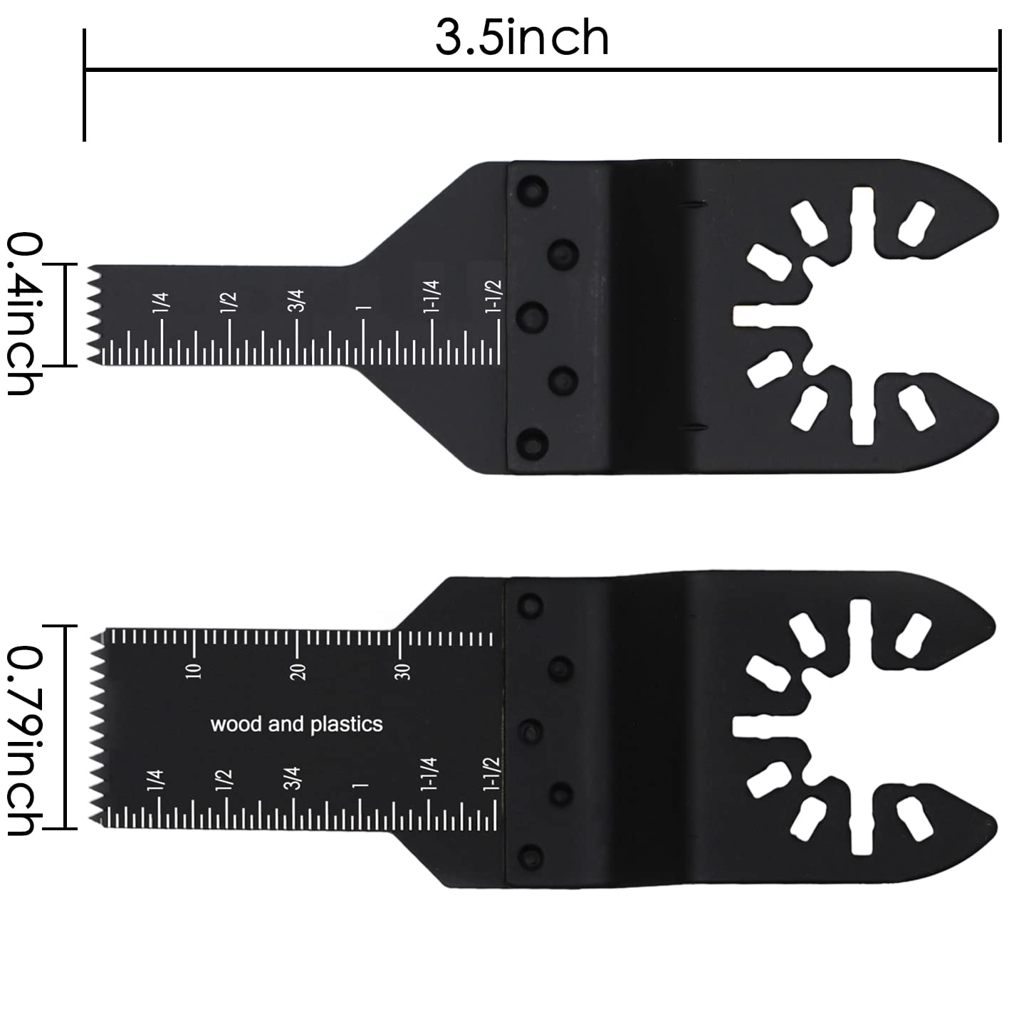 Oscillating Multi tool Saw Blades German technology 68 pcs Quick Release Tool kit for Wood Plastic Soft Metal Cutting Quick Release Saw Blades Compatible with Fein Multimaster Bosch Makita Milwaukee Rockwell Ryobi Porter Cable Black & Decker Craftsman