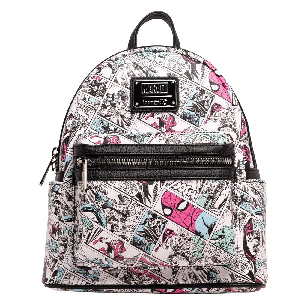 Loungefly x Marvel Comics Retro All Over Print Backpack