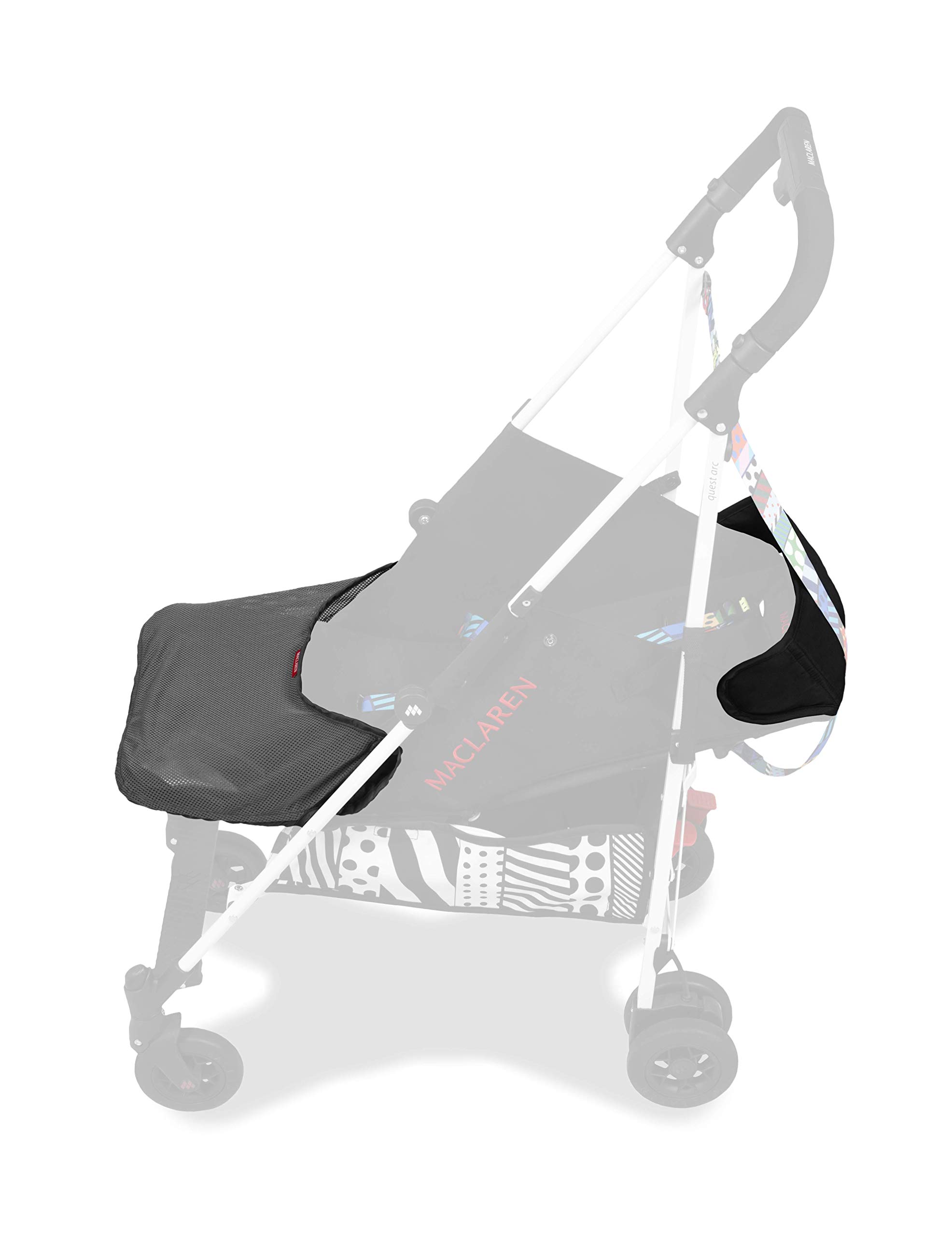 Maclaren atom Jason Woodside Style Set Travel System- Super lightweight, ultra-compact, fits on airplane's overhead storage. Car seat compatible. Loaded with accessories. Multi position reclining seat