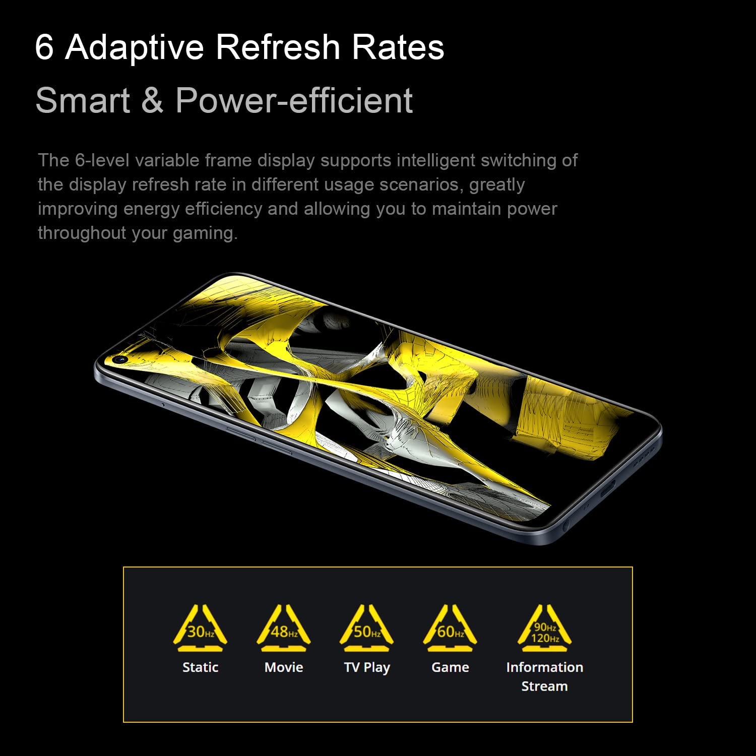realme Narzo 50 Smartphone,6.6ββ120HZ Display Unlocked Android Cell Phone, Helio G96 Gaming Processor,50MP AI Triple Camera,5000mAH Massive Battery,33W Dart Charge,4GB+128GB, Dual Sim,Black