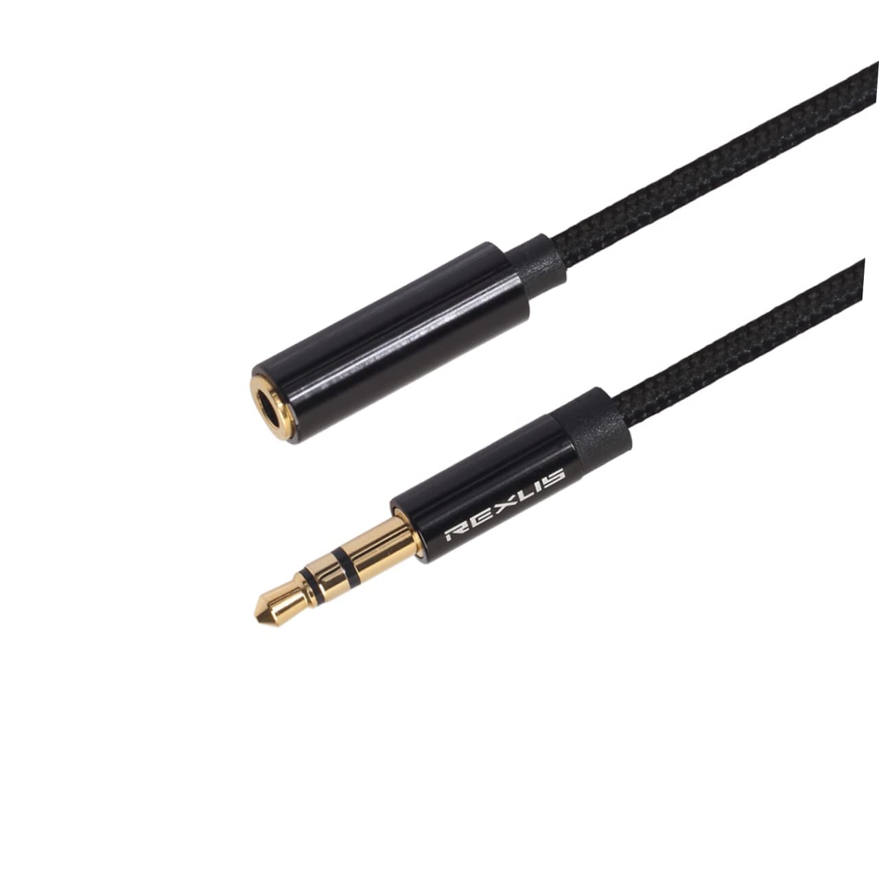 LIGHTAOTAO Cable Extension Cord Cable Splitter Headphone Cases Headphone Splitter Cable Case Headset Splitter Headphones Splitter Extension Cable Adapter Tyrant Gold
