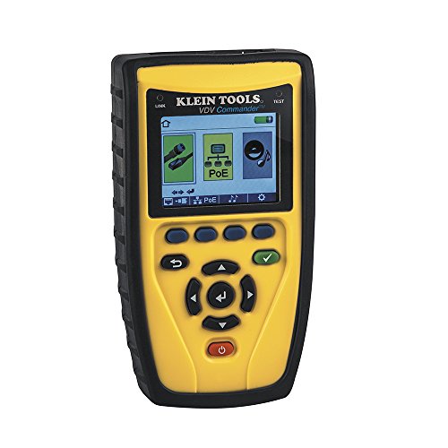 Klein Tools VDV501-829 Cable Tester, VDV Commander with Test-n-Map Remotes, Cable Installation Tone Generator and Probe Kit
