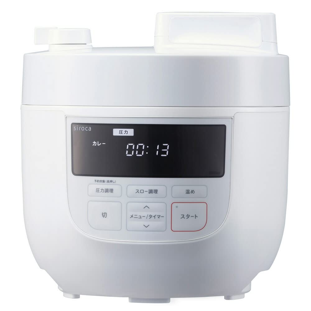 siroca Electric Pressure Cooker (4L) SP-4D151WH (WHITE)ćJapan Domestic genuine productsććShips from JAPANć