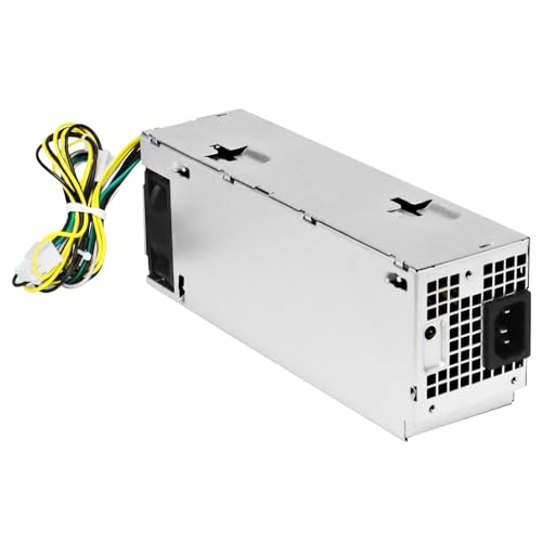LXun L240ES-00 H240ES-02 B240AM-02 240W Power Supply Compatible with Dell OptiPlex 3050 5050 7050 Mini Tower J61WF DK87P F484X DW3M7 HT04K (6Pin + 4Pin Connector)