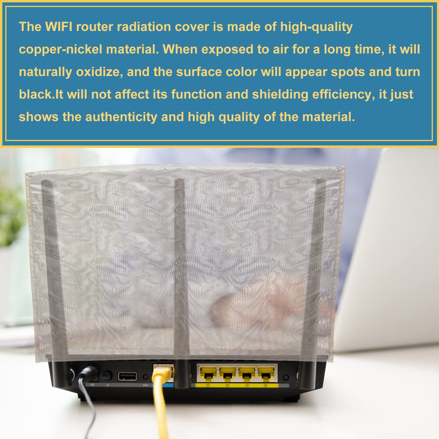 WiFi Cover WiFi Router Cover, Protect us from Harmful EMI WiFi Guard Protection Router Cover