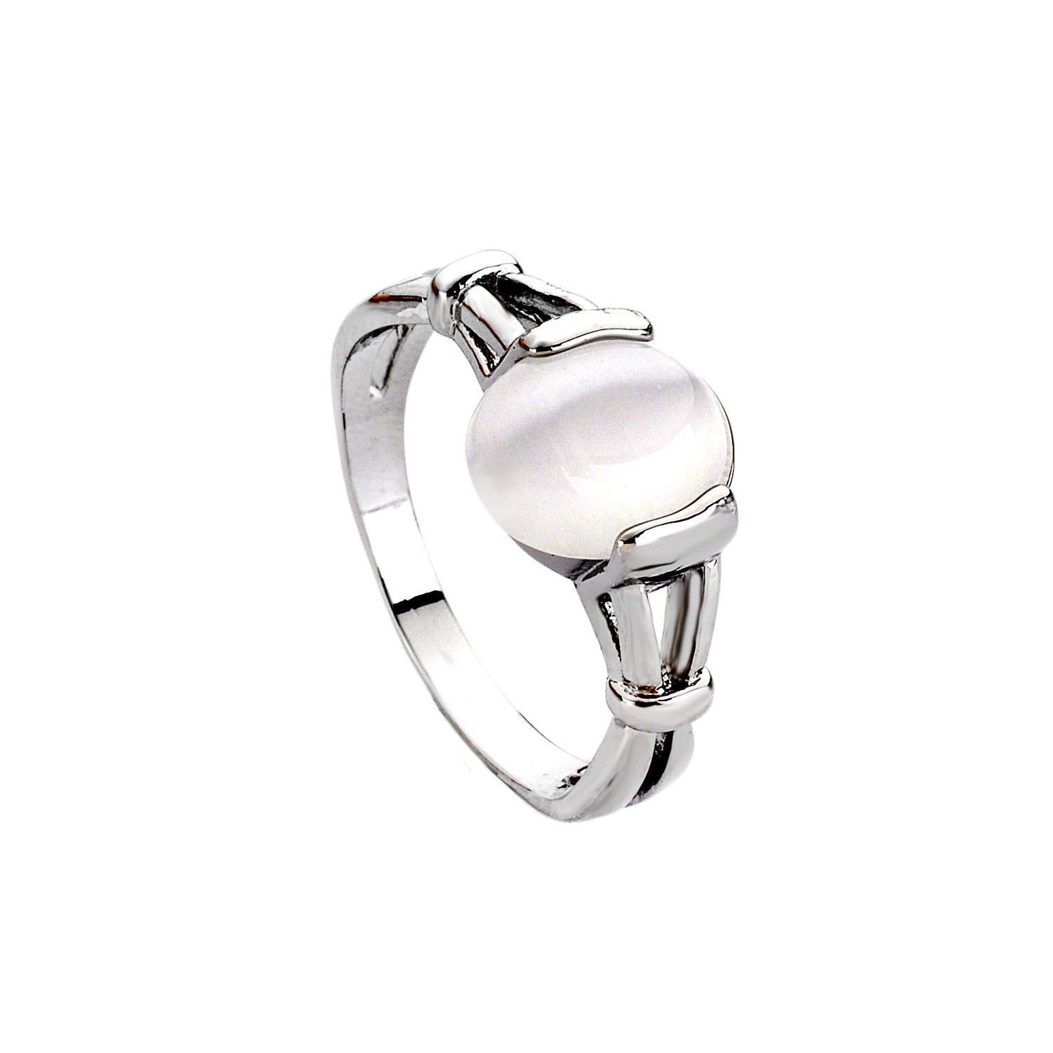 LUREME® Fashion Alloy Twilight Saga Bella Natural Cateye Stone Women's Ring-O (04001479-2)