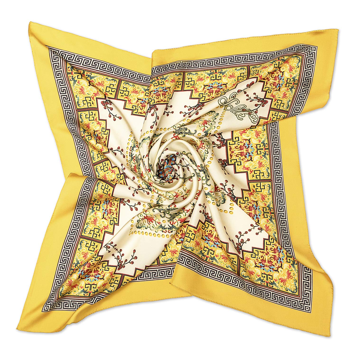 KONSANS 35β 16 Momme Twill 100% Real Mulberry Silk Square Women Scarfs Scarves