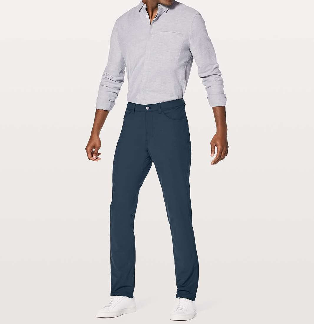 lululemon ABC Pant Classic 34" (True Navy, 32)