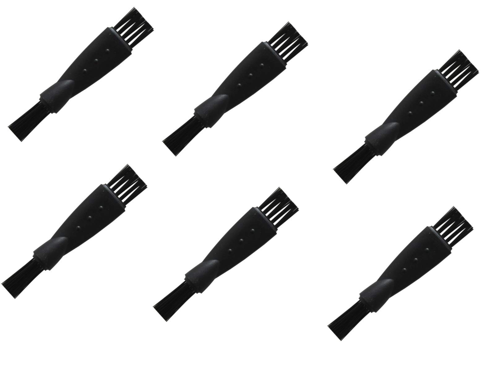 LASSUM 10 PCS Shaver Cleaning Brushes, Replacement Double Ended Electric Shaver Razor Cleaning Brushes