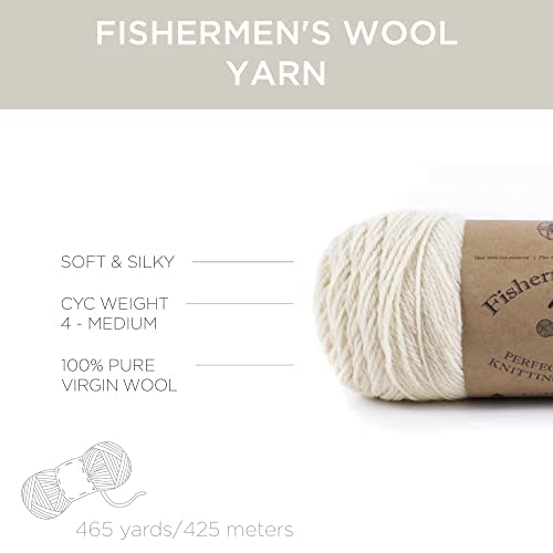 Lion Brand Yarn Fisherman's Yarn, 1 Pack, Oatmeal