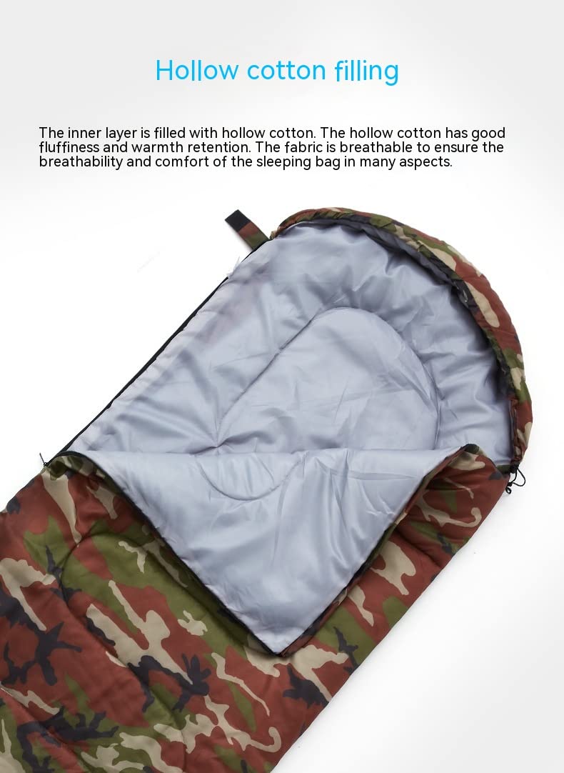 Sleeping Bag - 3 Season Warm & Cool Weather Summer, Spring, Fall, Lightweight, Waterproof for Adults Kids Camping Gear Equipment, Traveling, Outdoors Ultralight Backpacking Hiking Compact (ArmyGreen)