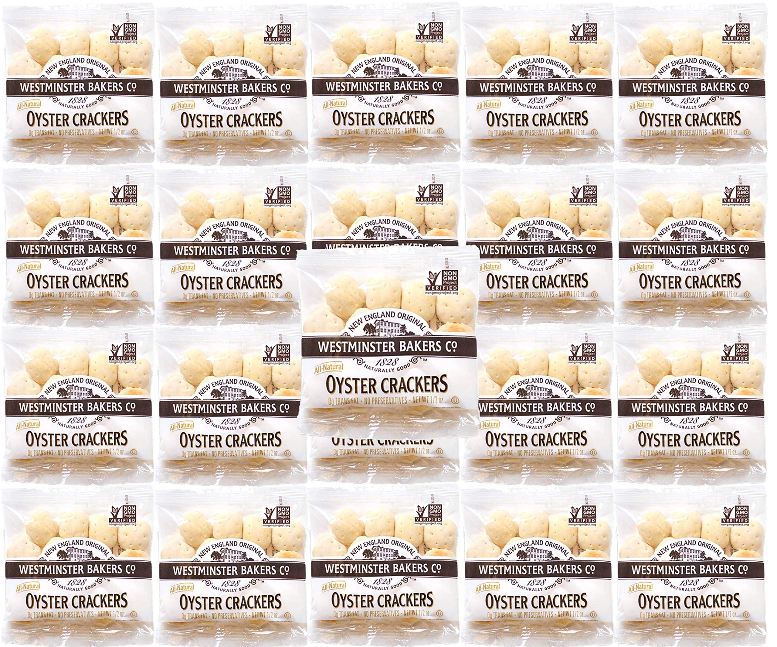 New England Original, Westminster Bakers Oyster and Soup Crackers (Pack of 50) (Oyster and Soup Crackers)