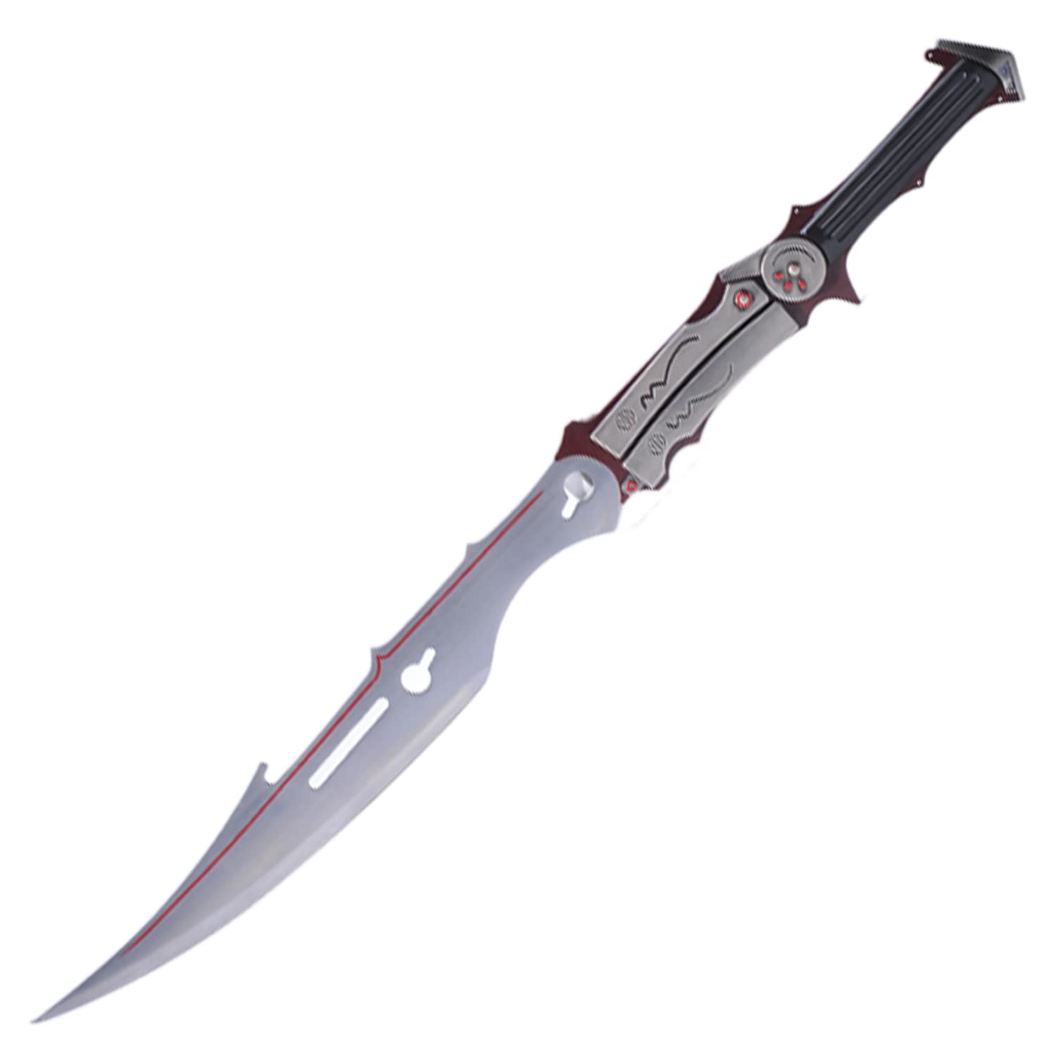 Sword Warrior final fantasy Blazefire Saber sword real steel,Eclair·Farron Lightning Gunblade Cosplay Replica Anime Game thunder props