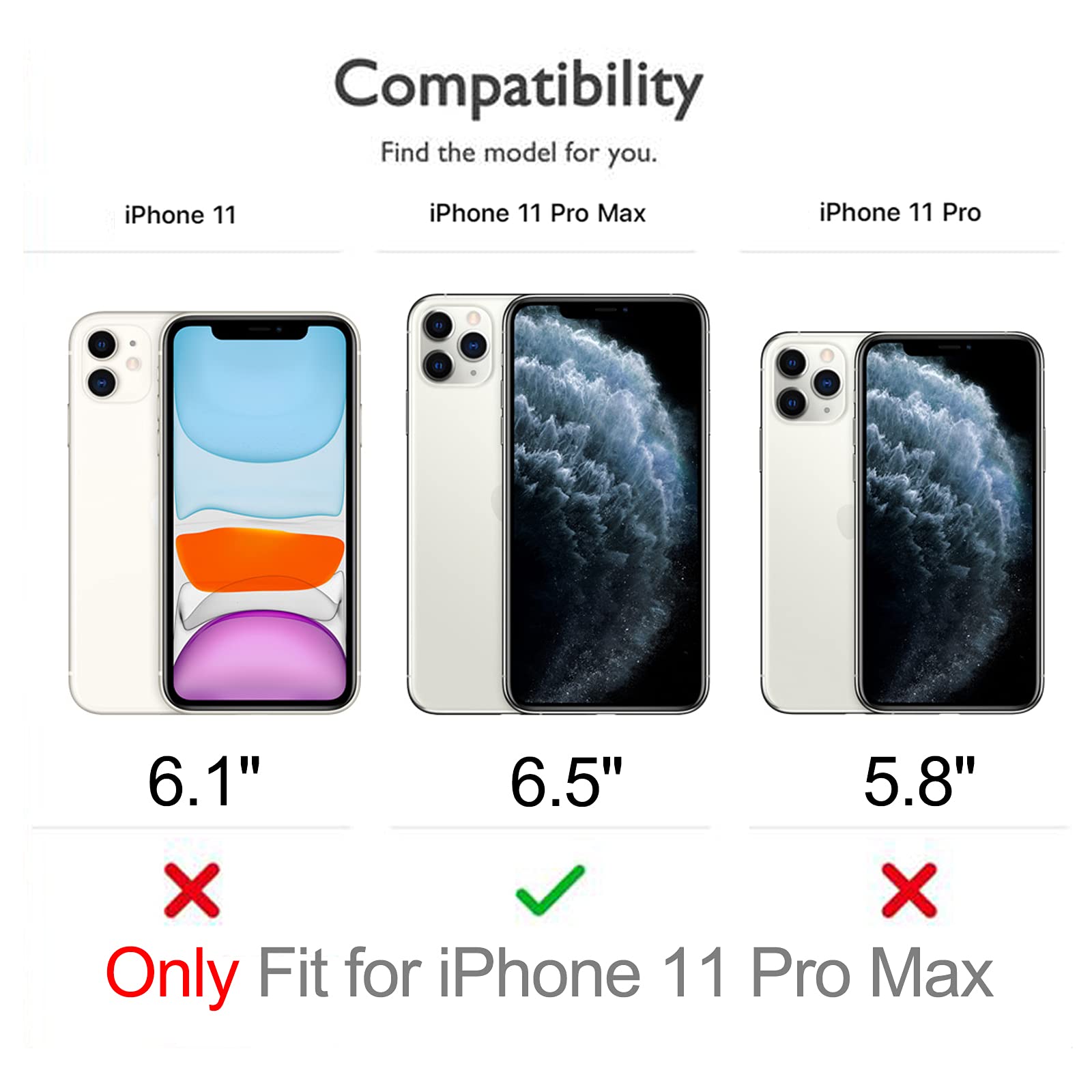 niufoey Designed for iPhone 11 Pro Max Case for Women,Luxury Love Heart Plating Phone Case with Camera Protection,Soft TPU Bumper with Small Love Pattern,Airbag Shockproof Case Cover 6.5 inch-Purple