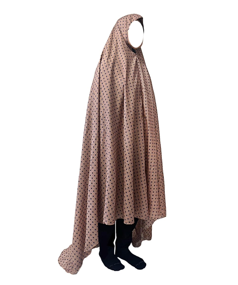 SARJ Full Length One-Piece Hijab/Jalbab Abaya for Prayers - Burka Dupattas Hiyab Khimar for Daily Prayers Anywhere