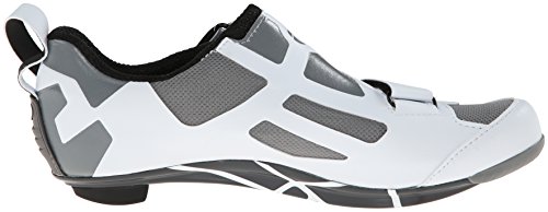 PEARL IZUMI Women's W Tri Fly V Carbon W/b Tri Cycling Shoe, White/Black, 40 EU/8.4 B US
