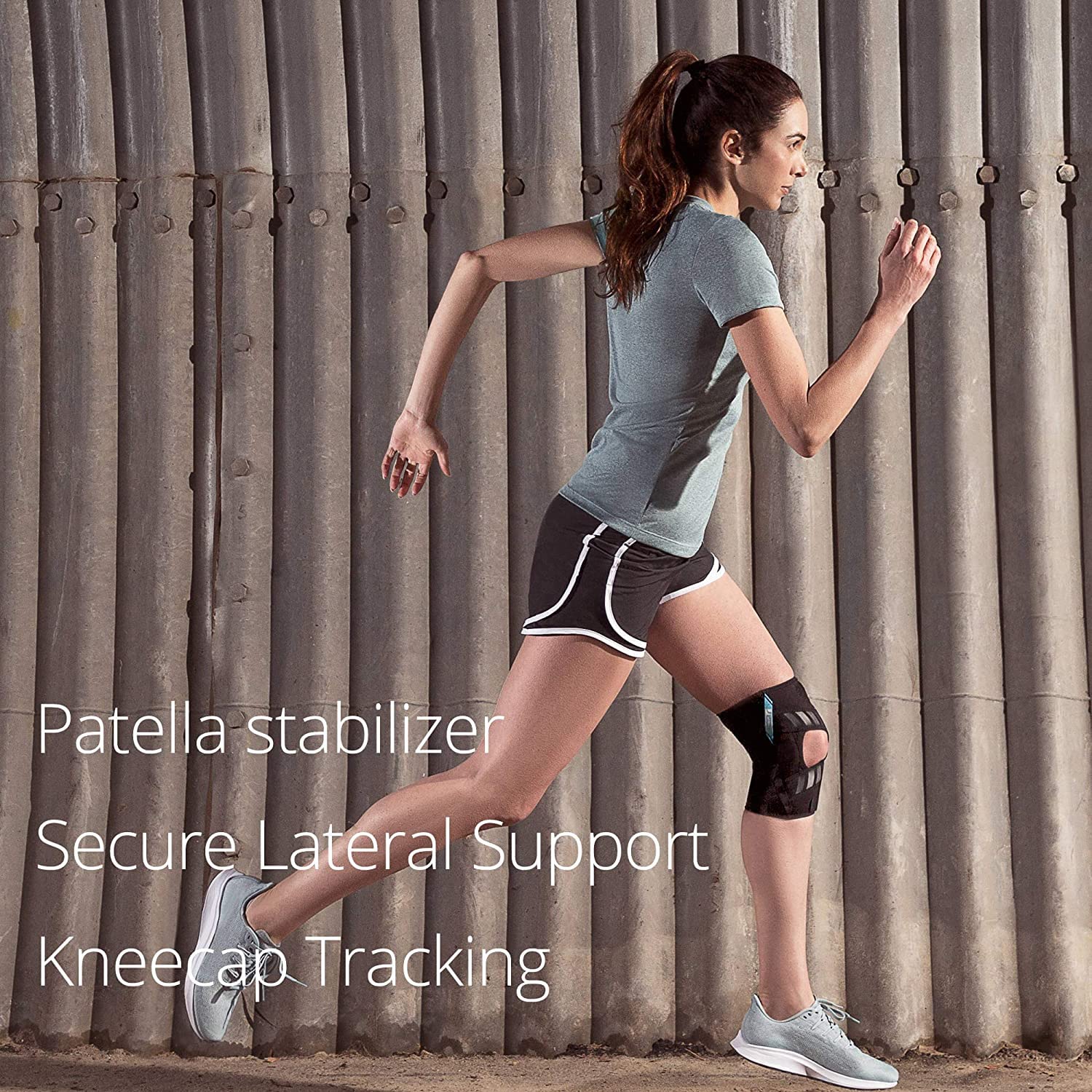 Ossur Formfit Tracker Knee Brace - Patella Stabilizer for Running & Training | Powerlock Straps & CustomFit Hinges for Secure Lateral Support | For Kneecap Tracking or Dislocation (XS, Left)