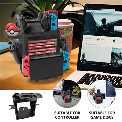 SOLUSTRE Shelf Stand Stand Game Disc Storage Game Disc Stand Game Plastic Stand Game Storage Tower Bracket Game Video Game Video Game Desktop