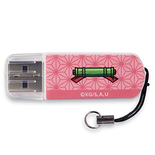 Verbatim Officially Licensed Limited Edition 16GB Demon Slayer: Kimetsu no Yaiba Thumb Drive - Nezuko Kamado - Anime Design USB 2.0 Flash Drive