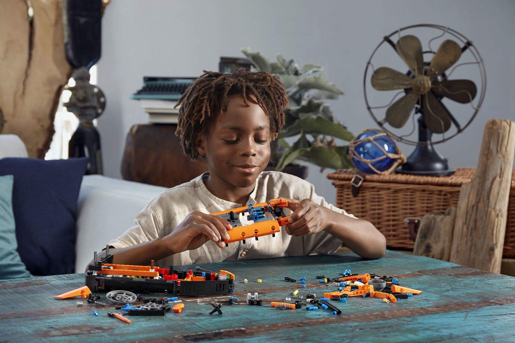 LEGO Technic Rescue Hovercraft 42120 Model Building Kit; This Awesome Toy Hovercraft Makes A Great Gift for Any Occasion, New 2021 (457 Pieces)