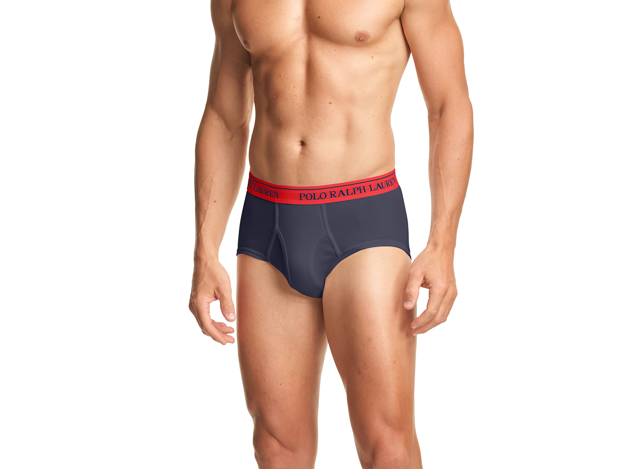 Polo Ralph Lauren 4-Pack Stretch Classic Fit Briefs Polo Black/White/Blue Saturn/Black XL