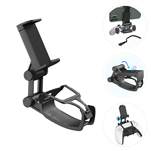 SOLUSTRE Stand Game with Foldable Compatible Gamepad Conter Adjustable Holder Mount Smartphone Ps Phone Bracket Mounted Storage Adjustable Phone Adjustable Phone Stand