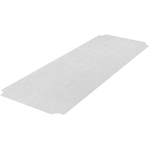 Resilia Shelf Liner Set for Wire Shelving Units β 5 Pack, 14 Inches x 30 Inches, Clear Vinyl, Anti-Slip, Heavy Duty, Made in The USA, for Kitchen, Bathroom, Garage Storage