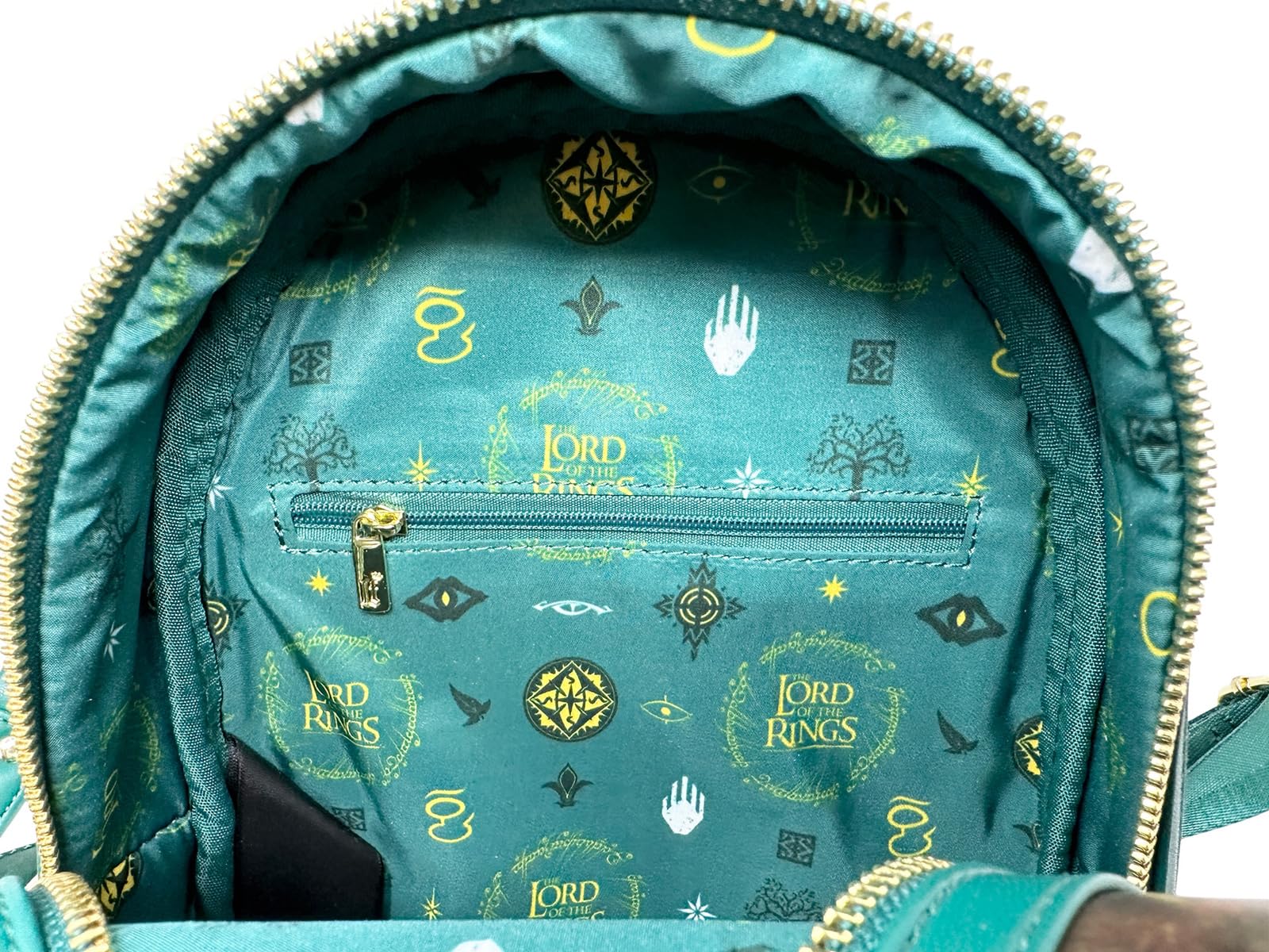 Loungefly Lord of the Rings LOTR Movie Collage Womens Double Strap Shoulder Bag Purse