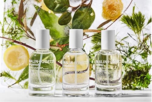 Malin + Goetz Bergamot Eau de Parfum, 1.7 Fl. Oz. β Men & Women's Perfume, Naturally Bright Fragrance, Scented Perfume, Earthy & Musk Scent, Vegan & Cruelty Free