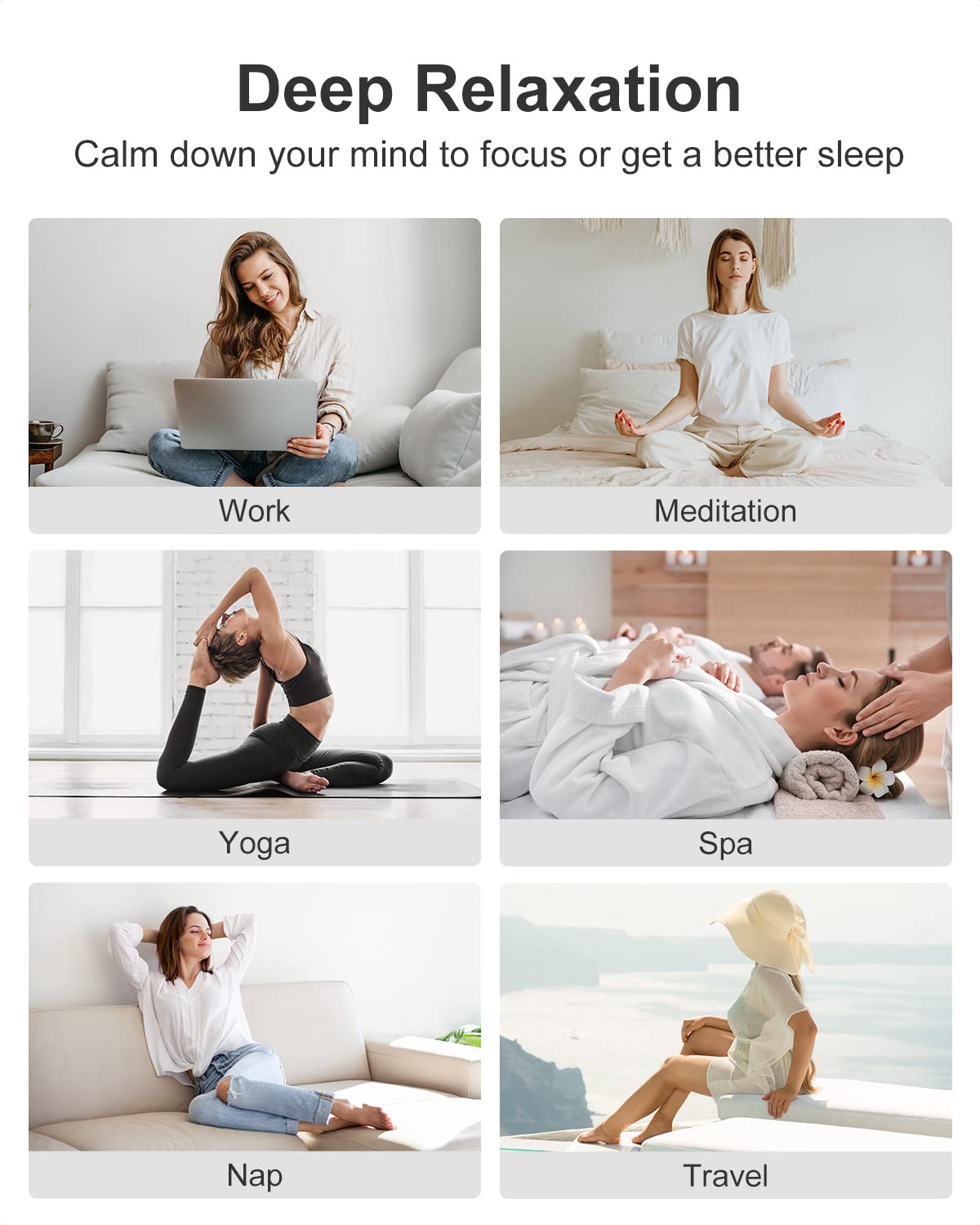 Smart White Noise Machine - Medcursor Sleep Sound Machine with App Control, 39 HiFi Soothing Sounds, Adjustable Night Light, Sleep Timer Therapy for Adults & Baby, Plug-in Noise Maker, No AC Adapter