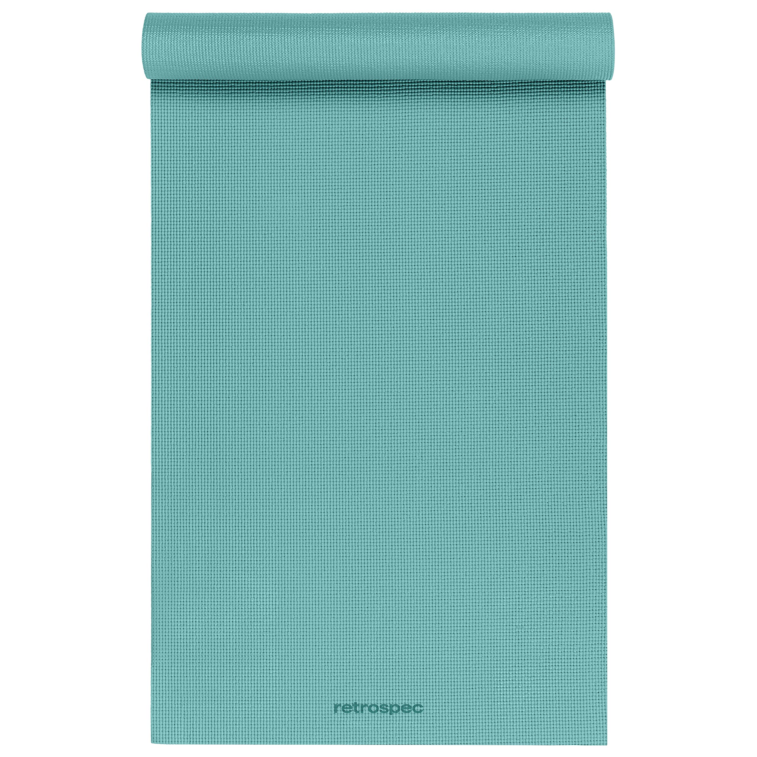 Retrospec Pismo Yoga Mat for Men & Women - 72β x 24β x 5mm - Extra Long Non Slip Exercise Mat for Yoga, Pilates, Stretching, Floor & Home Workouts - Blue Ridge