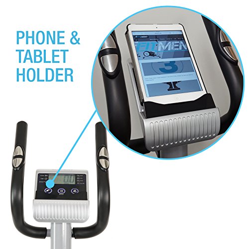 Magnetic Elliptical Machine Trainer w/LCD Monitor and Pulse Rate Grips (E006)