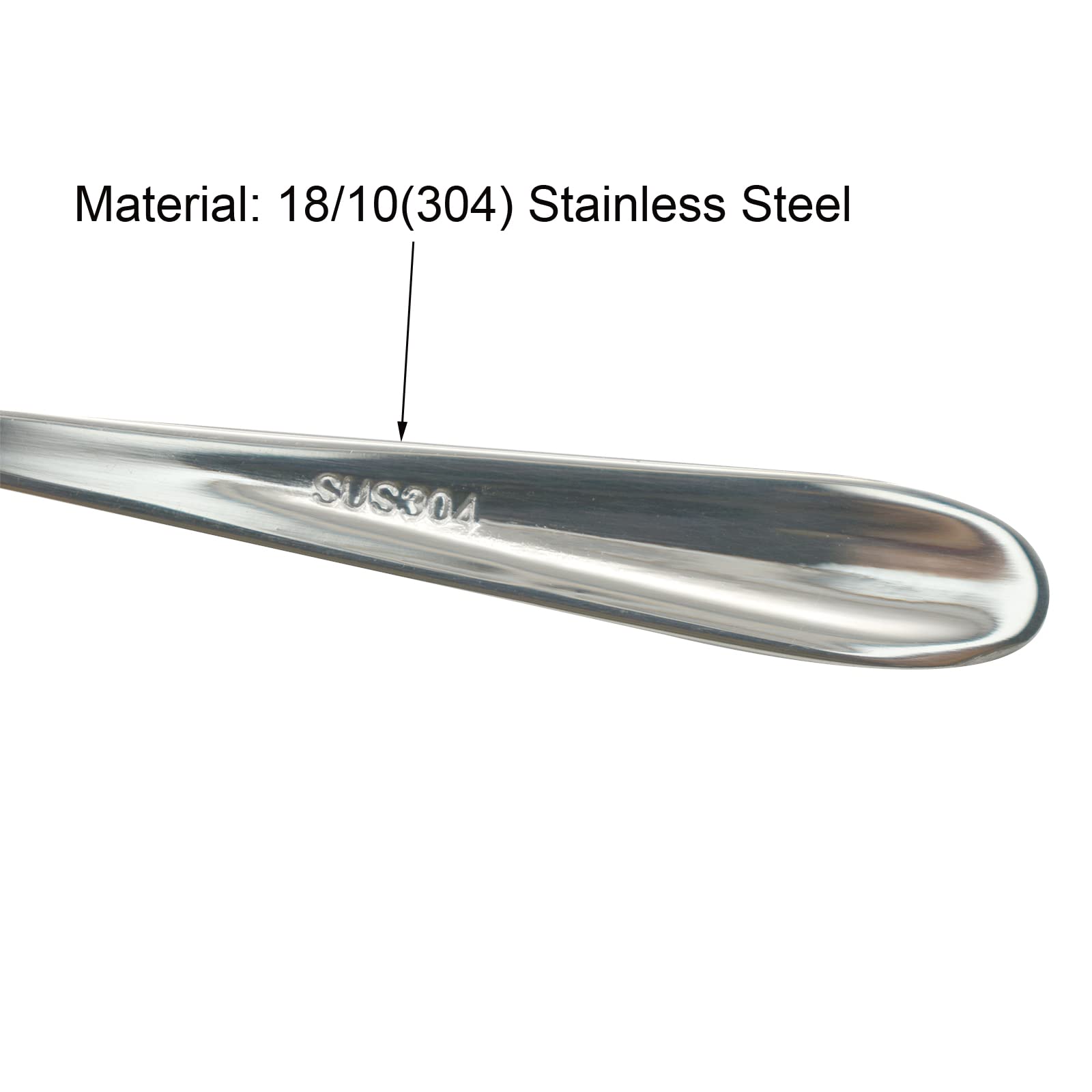 Pinenjoy 2Pcs Shell Shape Stir Spoons 18/10(304) Stainless Steel Sugar Spoon Vintage 4.96inch Teaspoons for Coffee, Afternoon tea, Dessert, Espresso, Cappuccino, Demitasse, Yogurt, Home, Bar