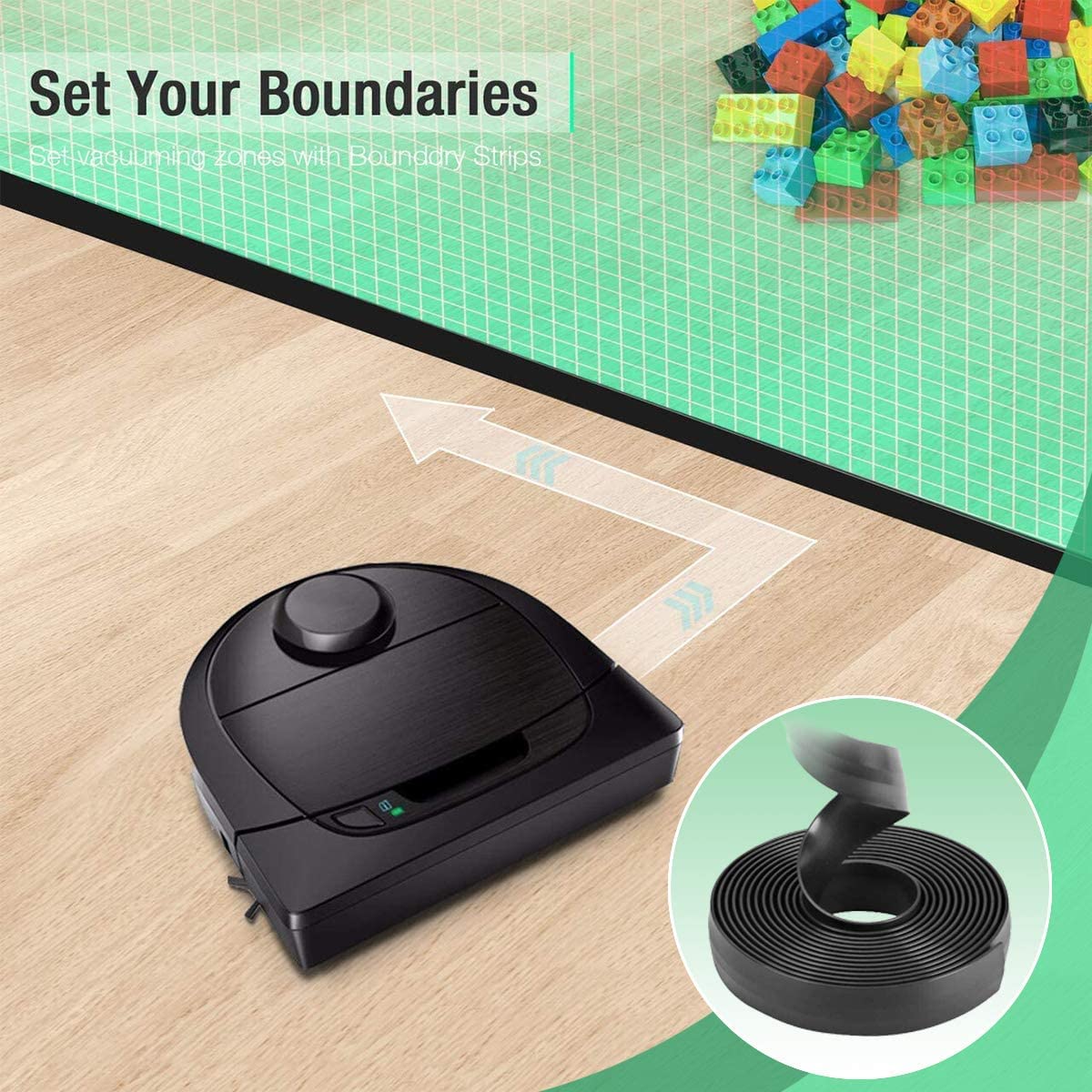 Neza Boundary Marker, 13 Feet Magnetic Boundary Markers Strip Woks for Neato Shark Roborock Robotic Vacuum Cleaner Boundary Tape Boundary Marker Strip