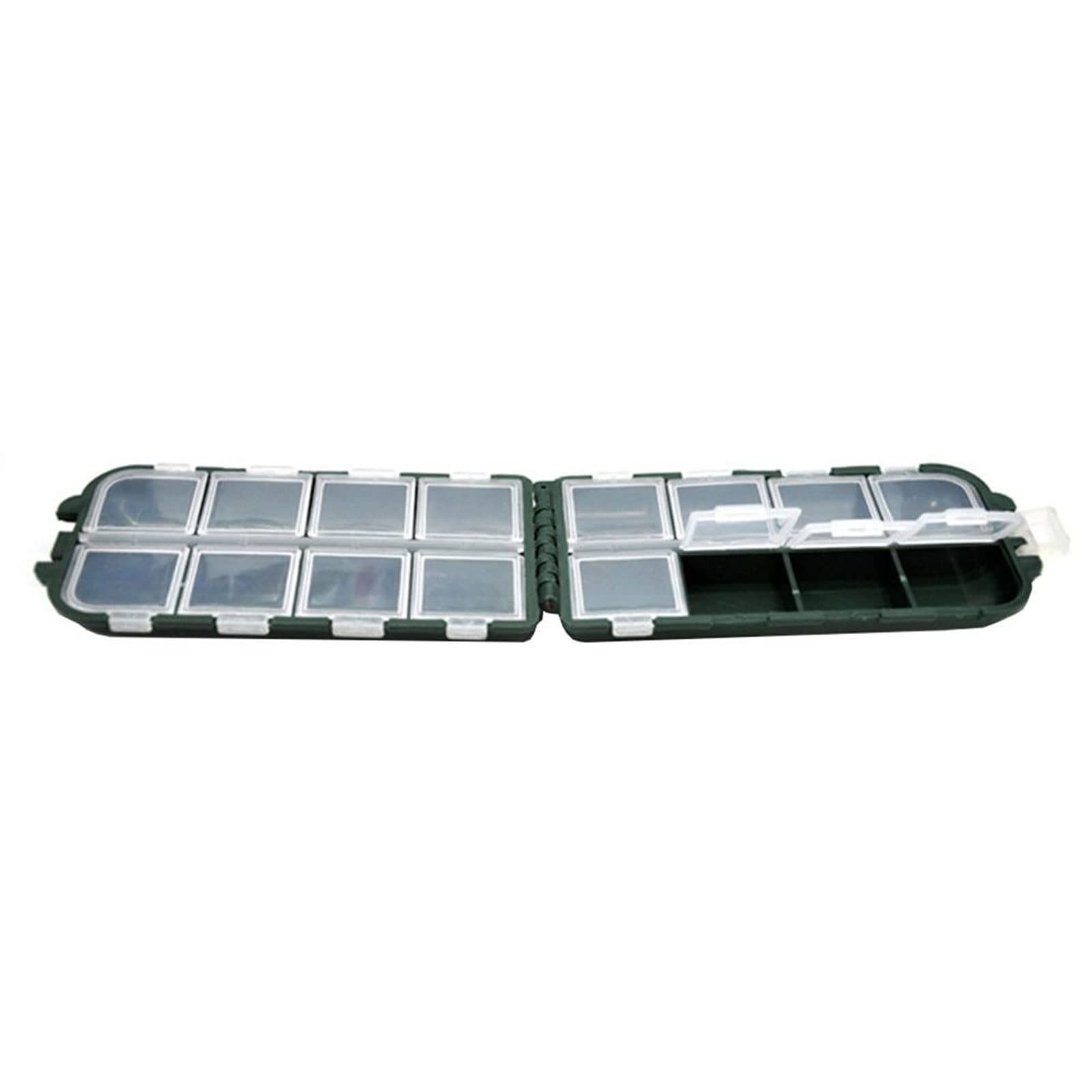 RORUN Portable Tool Box Portable Fishing Tool Box 8 Compartment Small Box Storage Bag Fish Hook Storage Small Box Fishing Accessories