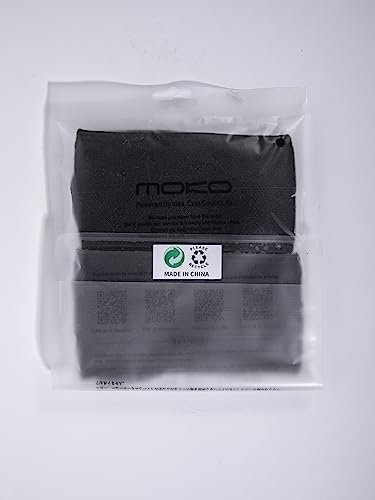 MoKo Wrist Brace, (2 Pack) Adjustable Athletic Wrist Support Wrist Wraps for Women Men Working Out, Tennis, Weightlifting, Biking, Carpal Tunnel, Black