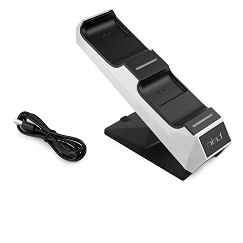 REYTID Dual Wireless Controller Charging Dock Compatible with Xbox Series X with 2X Rechargeable USB Type C Battery Packs for Cradle Battery