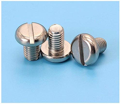YIWANGO 304 Stainless Steel GB67 Round Head Machine Screws M1.6M2 Thousand Mobile Phone Computer case Repair Screws Fastening Parts (Size : M2*18 [4.5K Sticks])