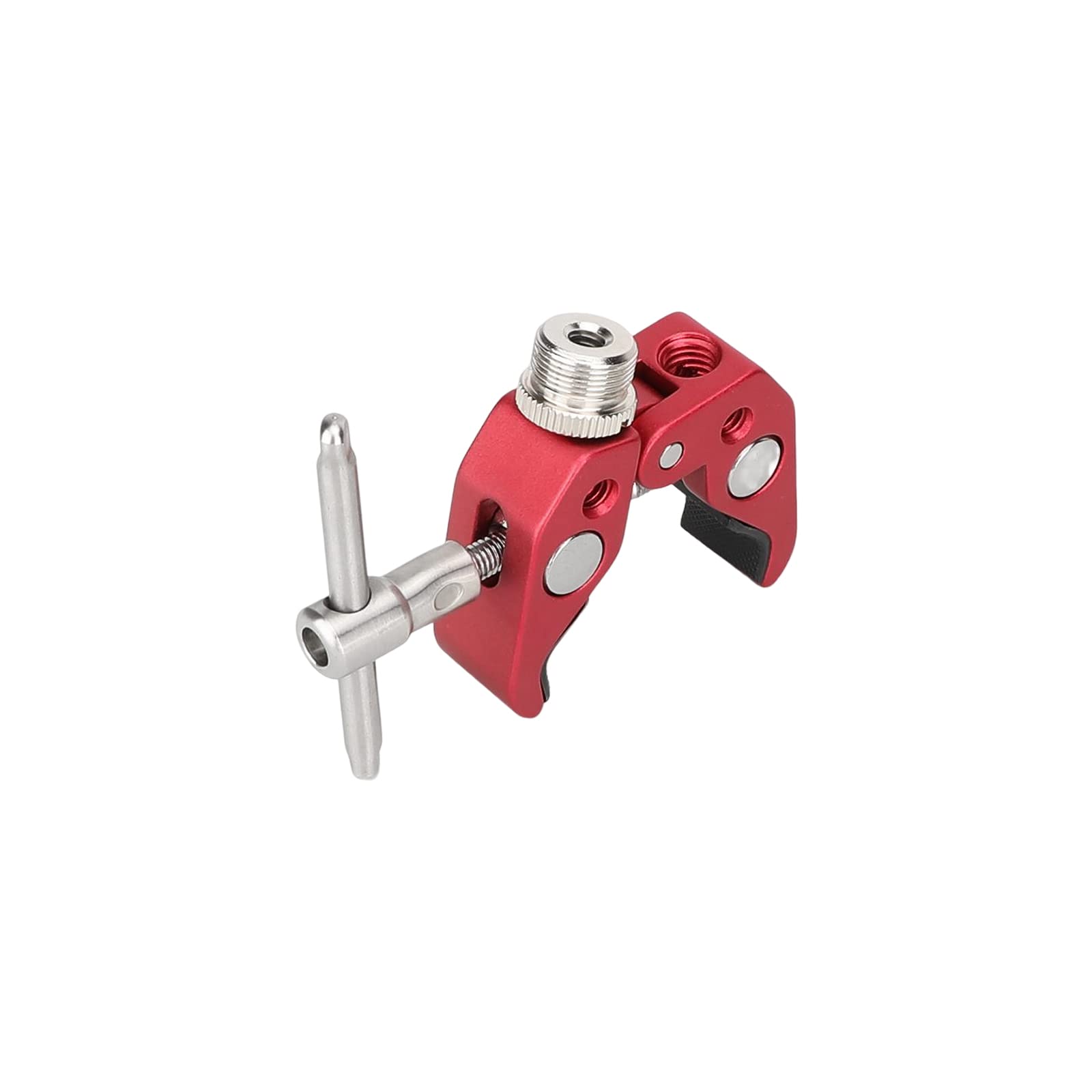 SZRIG Clamp Crab Pliers Clip with 5/8"-20 Thread Adapter for Microphone Mount