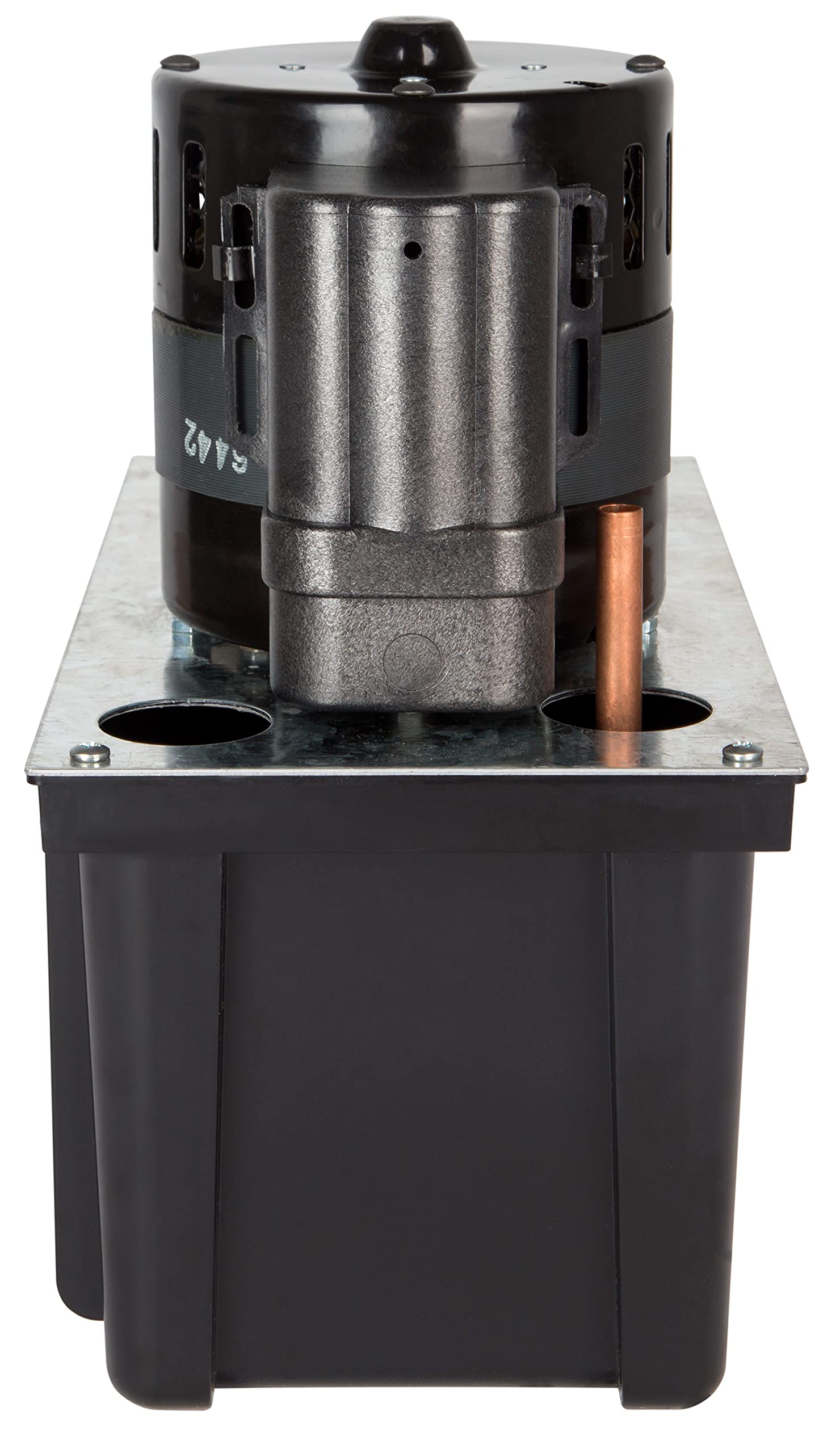 Little Giant VCL-45ULS 115 Volt, 1/5 HP, 450 GPH, Automatic Condensate Removal Pump with 1-Gallon Tank and Safety Switch, 6-Ft. Cord, Black, 553240