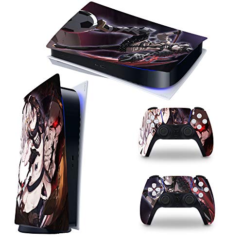 Overlord PS5 Digital Edition Whole Body Vinyl Skin Sticker Decal Cover for Playstation 5 Digital Edition System Console and Controllers