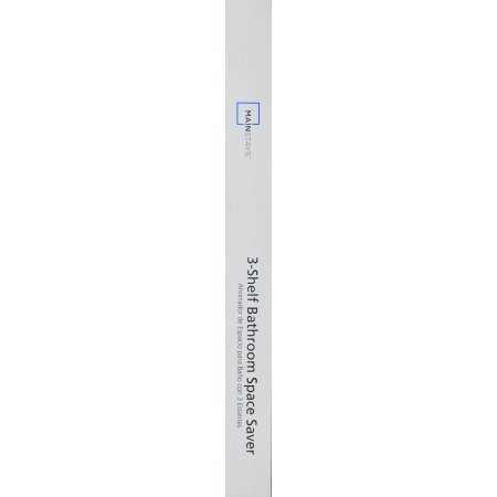 Mainstays 3-Shelf Bathroom Space Saver Chrome Finish