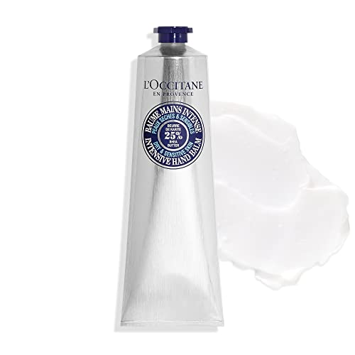 L'Occitane Nourishing & Intensive Hand Balm with 25% Organic Shea Butter and Allantoin, 5.2 oz