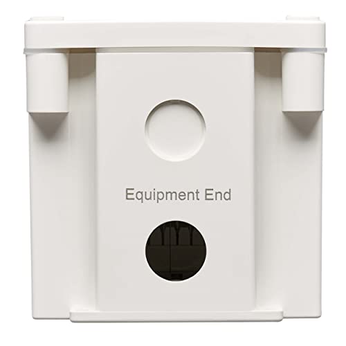 Tripp Lite Outdoor in-Line Power Over Ethernet PoE Surge Protector, Cat5e Cat6 & Cat6a, Up to 1 Gigabit per Second, 110 Punch Down, IP68 Dust & Water Resistant, 2-Year Warranty (B110-SP-CAT-OD2)