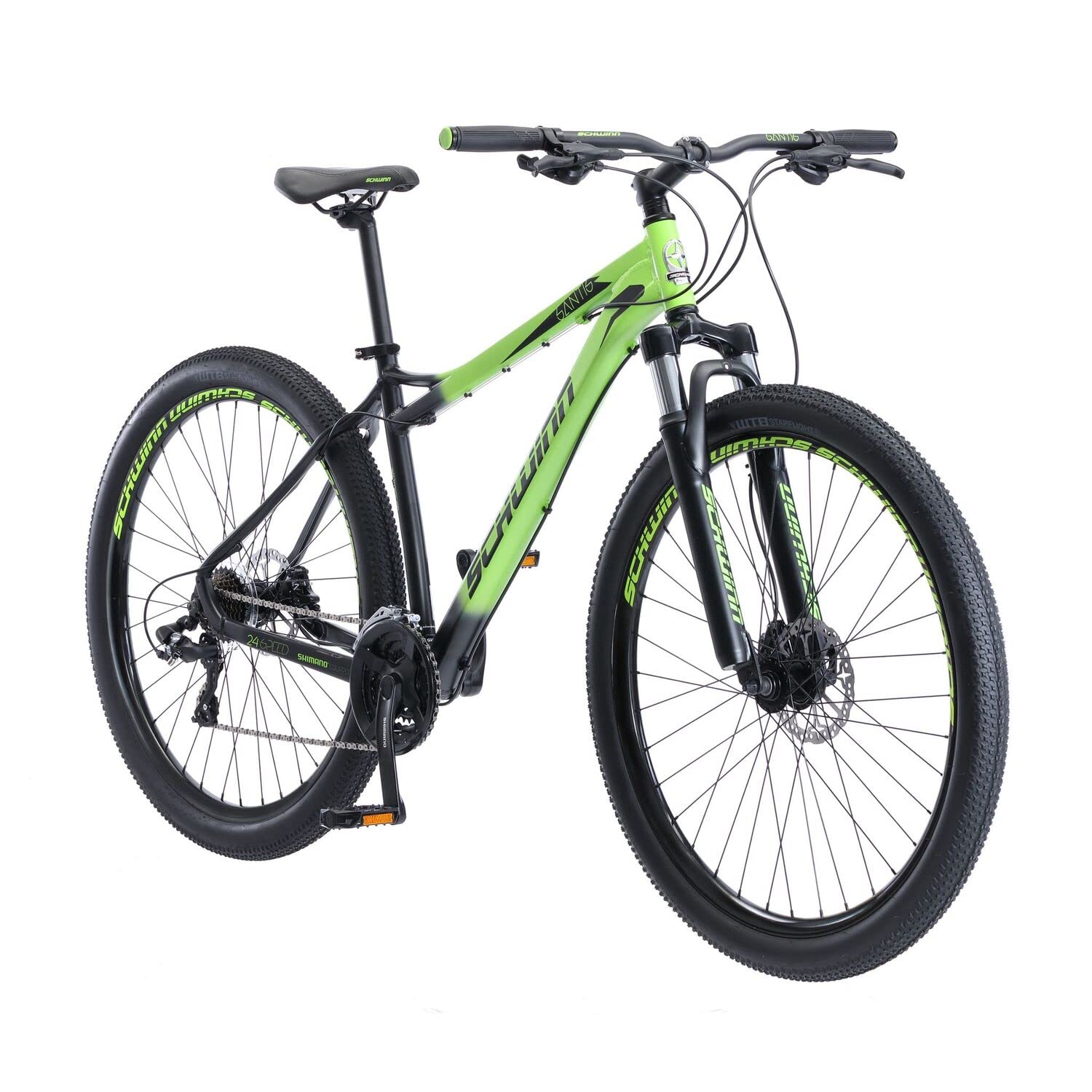 Schwinn Santis Mountain Bike 29-inch Wheels 24- Speed, Grey